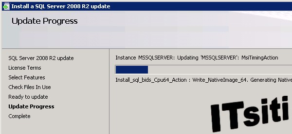 SQL Server 2008 Cumulative Update Installation
